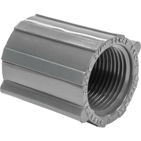 PVC Threaded Coupler - 3/4" FPT (430-007) | IrrigationKing